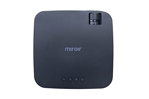 Miroir L300 1080p Portable Projector - Home and Outdoors (Renewed Premium)