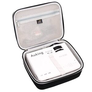 aproca hard travel storage case, for auking mini parojector 2022 / tmy projector 7500 lumens portable video-projector