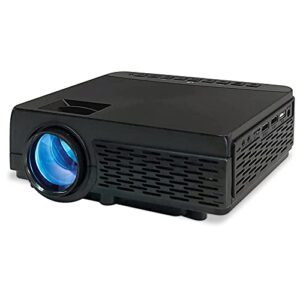 gpx mini projector with bluetooth, usb and micro sd media ports, includes remote (pj300b)