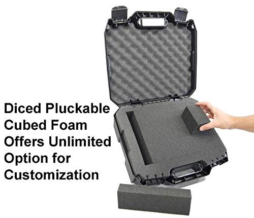 Casematix Customizable Projector Case Compatible with ViewSonic Projectors Pa503s , Pa503w , Pa503x , Pjd7828hdl and Accessories