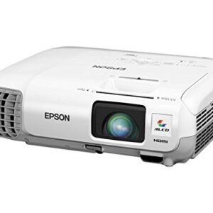 Epson V11H687020 LCD Projector, PowerLite 98H,White