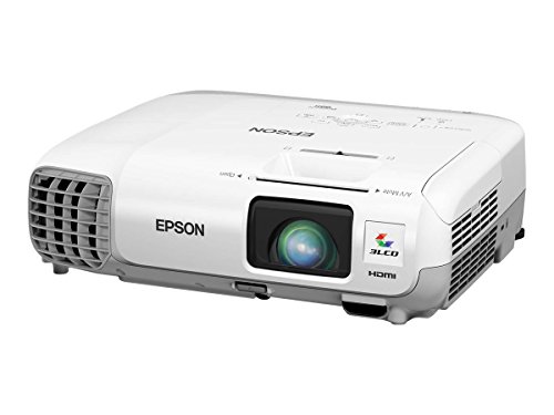 Epson V11H687020 LCD Projector, PowerLite 98H,White