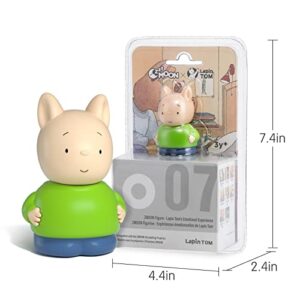 ZZZMOON Story Projector Replacement Kit for Kids, Lapin Tom Story for Baby Bedtime Reading - 8 Tom's Emotional Feedings Stories