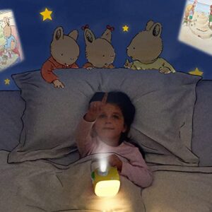 ZZZMOON Story Projector Replacement Kit for Kids, Lapin Tom Story for Baby Bedtime Reading - 8 Tom's Emotional Feedings Stories