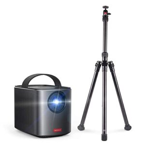 nebula by anker mars ii pro 500 ansi lumen portable projector with anker nebula mars 2 universal tripod 3 feet black – tripods