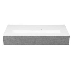 lg hu85la ultra short throw 4k uhd laser smart home theater cinebeam projector with alexa built-in, lg thinq ai, the google assistant and lg webos lite smart tv (renewed)