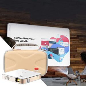 FBLFOBELI EVA Hard Storage Carrying Case for Kodak Luma 150 Ultra Mini Pocket Pico Projector