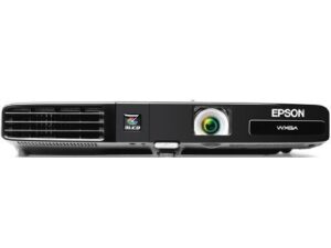 epson powerlite 1761w, wxga, wireless, 2600 lumens color brightness, 2600 lumens white brightness, ultra lightweight 3lcd projector