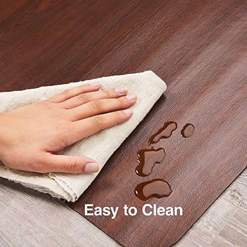 Myofficeinnovations 951074 36X48 Wood Veneer Chair Mat for Hard Floors,Cherry