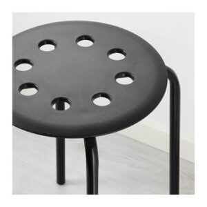 Ikea Marius Stool, Black