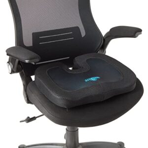 WellBrite Gel Foam Ergonomic Seat Cushion for Office Chair and Back Comfort (17 x 13.5 x 2.5 in)