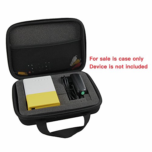 Hermitshell Hard Travel Case for PVO/Meer YG300 / Artlii 2020 New Pocket Projector/Fosa Mini Portable LED Projector (Size 1)