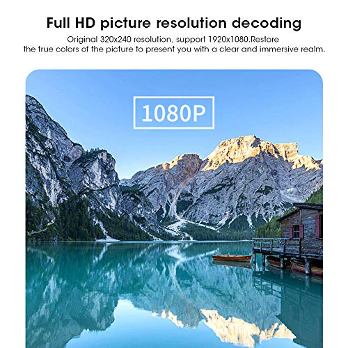 Projector, Full HD 1080P Mini Projector, with Ultra-High Luminous Flux/30,000 Hours Standby/3D HiFi Speaker Mini Led Projector, Support Hdmi/AV/USB/SD, Home Theater Projector(US)