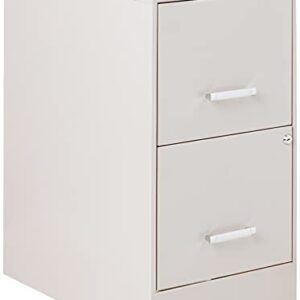 Lorell SOHO 22" 2-Drawer File Cabinet