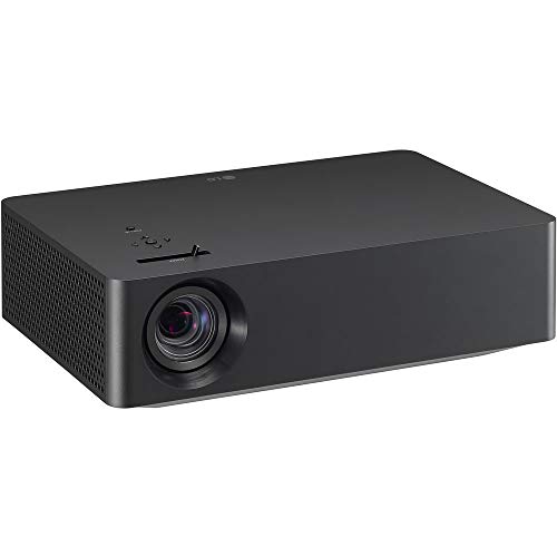 LG HU70LAB 4K UHD LED Smart Home Theater Projector, 140" Display, Bluetooth Bundle with 120" Minolta 16:9 Indoor-Outdoor Screen