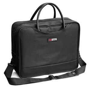 portable projector carrying case soft laptop travel shoulder bag with detachable shoulder strap – 14x12x5 inch – for optoma hd142x, viewsonic pjd7828hdl, epson ex3240 and more small video projectors