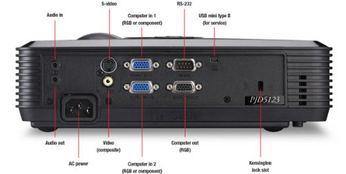 ViewSonic PJD5123 SVGA DLP Projector (Discontinued by Manufacturer)