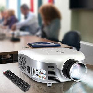 Pyle PRJD907 Widescreen,1080p HD Support,Up to 140-Inch Display LED Projector