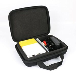 co2crea hard travel case replacement for pvo/meer portable pico yg300 led mini projector