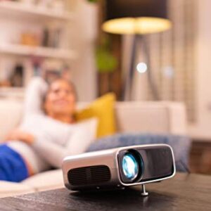 Philips NeoPix Prime 2, True HD Projector with Apps and Built-in Media Player