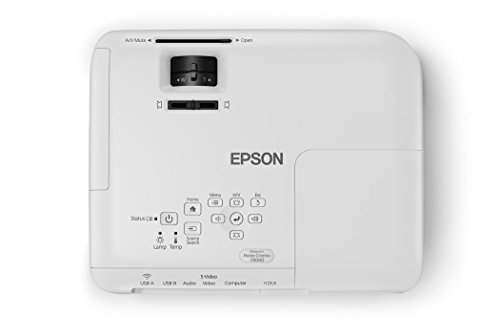 Epson Home Cinema 740HD 720p, HDMI, 3LCD, 3000 Lumens Color and White Brightness Home Theater Projector