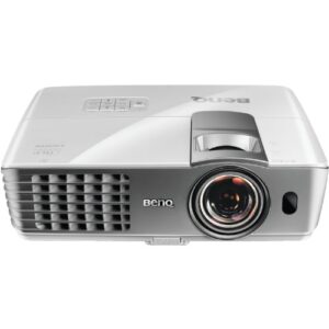 benq w1080st 1080p 3d short throw dlp home theater projector (white)