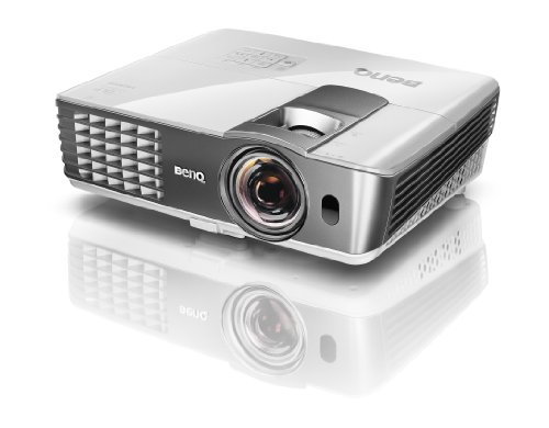 BenQ W1080ST 1080p 3D Short Throw DLP Home Theater Projector (White)