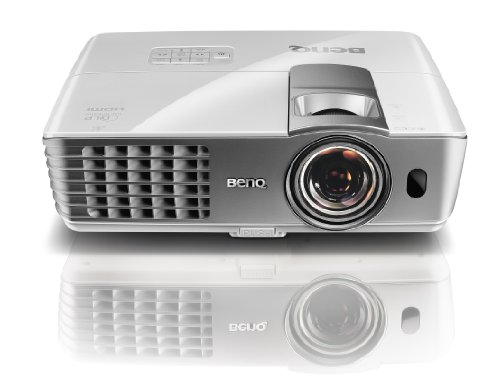 BenQ W1080ST 1080p 3D Short Throw DLP Home Theater Projector (White)