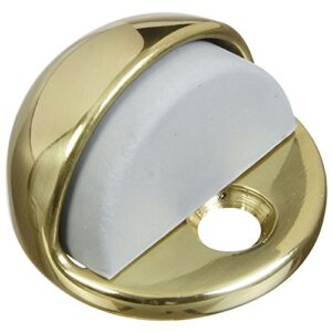 national hardware n198-077 v1936 floor door stop in solid brass