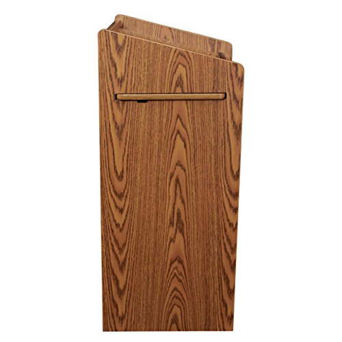 Oklahoma Sound - 600-MO Aristocrat Floor Lectern, Medium Oak