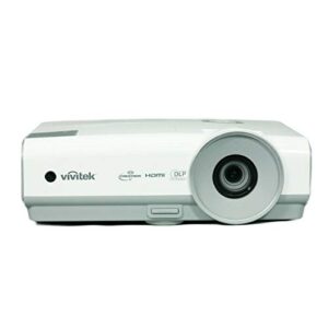 vivitek d859 dlp projector 3600 ansi 3000:1 contrast hd hdmi 1080i 3d-ready