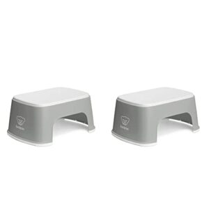 babybjörn step stool, gray/white (pack of 2)