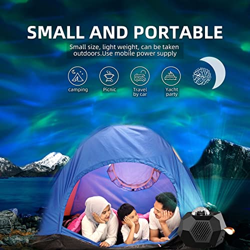 Equantu Galaxy Projector Quran Speaker - Quran Moon Projector Night Light SQ959