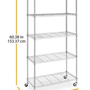 Whitmor 6056-3528 Cart, Chrome