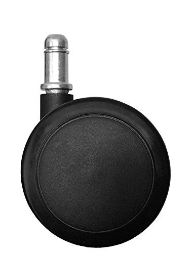 chairpartsonline Soft Caster Wheel for Hardwood Floors - 5 Casters Aeron Compatible