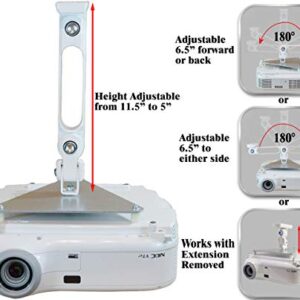 Projector-Gear Projector Ceiling Mount for OPTOMA EH415 EH415e EH415ST HD37 HD50