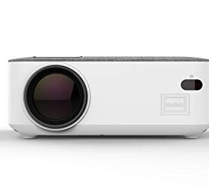 RCA RPJ143-WHITE 480p Home Theater Projector Supports 1080p w/HDMI & Bluetooth 5.0