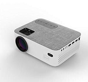 RCA RPJ143-WHITE 480p Home Theater Projector Supports 1080p w/HDMI & Bluetooth 5.0