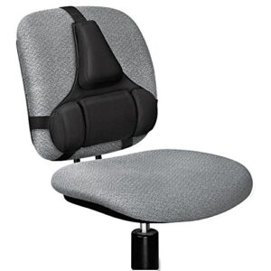 fellowes professional series back support memory foam cushion black fel8037601