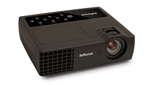 InFocus IN1118HD 1080p DLP Portable Projector, HDMI, 3.5 lbs, 4GB Storage, 2400 Lumens