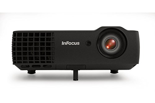 InFocus IN1118HD 1080p DLP Portable Projector, HDMI, 3.5 lbs, 4GB Storage, 2400 Lumens