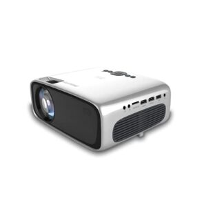 philips neopix prime one, true hd projector with wi-fi screen mirroring, multimedia player, bluetooth speakers connection, hdmi