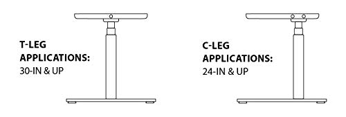 Uprite Ergo Under Desk Long Fit Pen & Pencil Drawer & Slim Organizer for Height Adjustable Desks (White, 33 x 9.5)