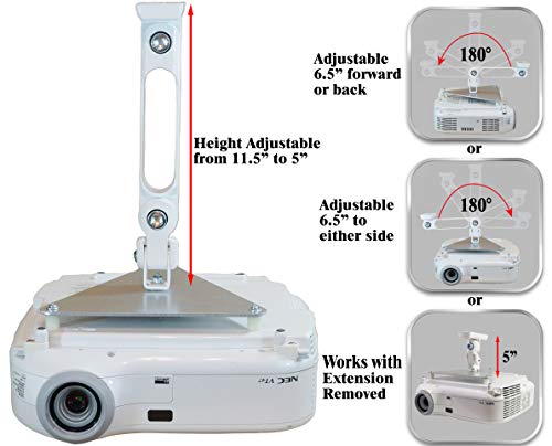 Projector-Gear Projector Ceiling Mount for BENQ HT2050 HT2050A HT2150ST HT3050 W1110