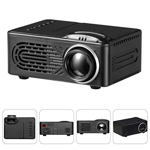 EXCEART Portable Projectors Mini Projector Portable Entertainment Movie Projector 1080p Video Projector Machine for Home Office Led Projector