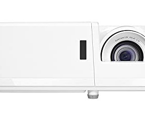 Optoma ZW370 WXGA Professional Laser Projector | Compact Design & Bright 3700 lumens | DuraCore Technology, Up to 30,000 Hours | Network Control | Quiet Operation | 10W Speaker Built in