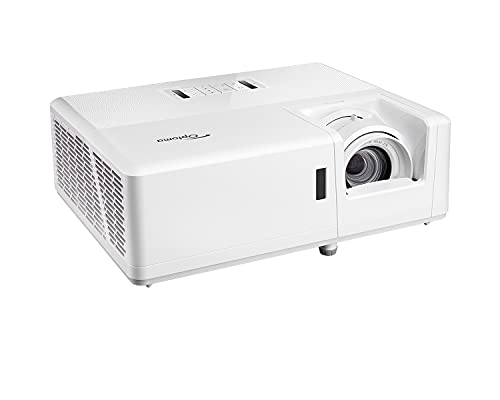 Optoma ZW370 WXGA Professional Laser Projector | Compact Design & Bright 3700 lumens | DuraCore Technology, Up to 30,000 Hours | Network Control | Quiet Operation | 10W Speaker Built in