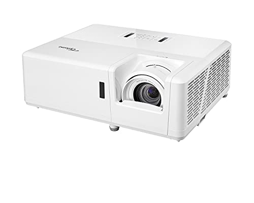 Optoma ZW370 WXGA Professional Laser Projector | Compact Design & Bright 3700 lumens | DuraCore Technology, Up to 30,000 Hours | Network Control | Quiet Operation | 10W Speaker Built in