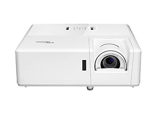 Optoma ZW370 WXGA Professional Laser Projector | Compact Design & Bright 3700 lumens | DuraCore Technology, Up to 30,000 Hours | Network Control | Quiet Operation | 10W Speaker Built in