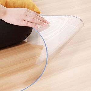 clear chair mat for hardwood floor 1.5mm office chair mat for carpet 36×48 60×60 pvc computer desk chair mat plastic desk office floor mat plastic desk mat for offices… ( color : clear , size : 32x32i